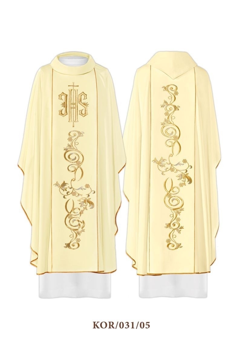 Ornat biały (9) - Hurtownia Artykułów Liturgicznych "SACERDOS"