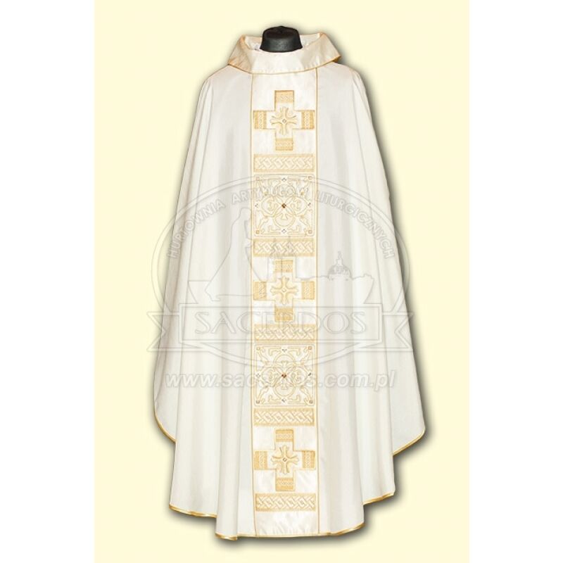 Ornat biały (38) - Hurtownia Artykułów Liturgicznych "SACERDOS"