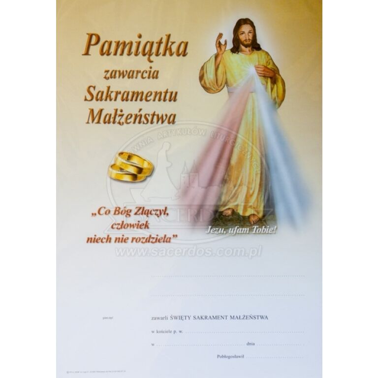 Sacerdos - sklep z dewocjonaliami i artykułami liturgicznymi